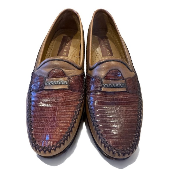 Mezlan | Shoes | Mezlan Genuine Lizard Ornamental Loafers Mens Sz 82 M ...